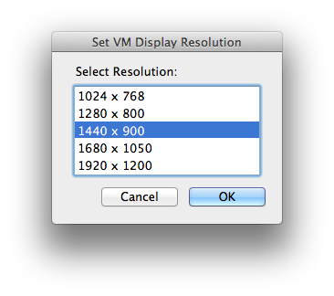 Mavericks Screen Resolution | Fusion