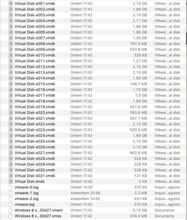 Can I delete vmdk files | Fusion