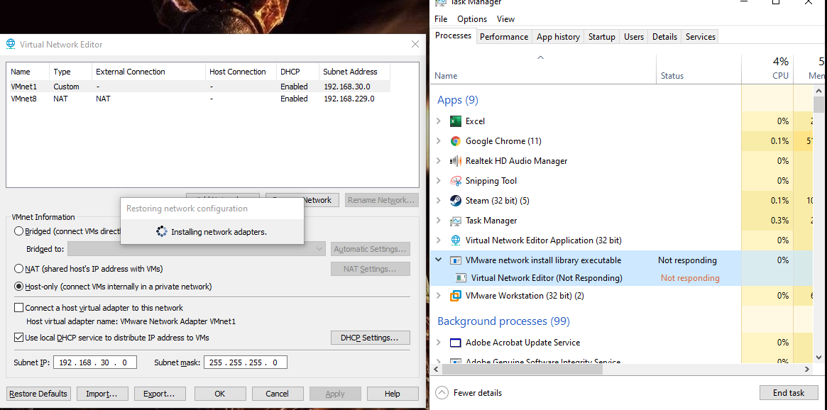 VMware cannot install Network Adapters / Drivers | VMware Workstation