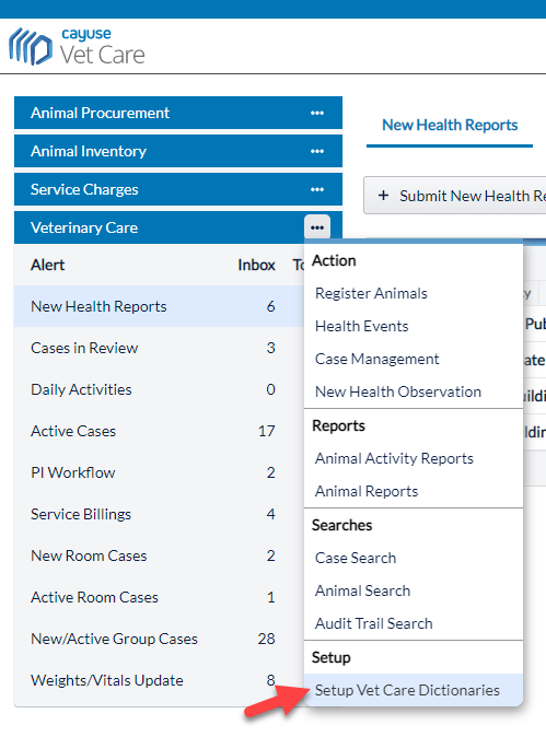 Tip of the week: Creating Vet Care Case Plan Templates | General ...