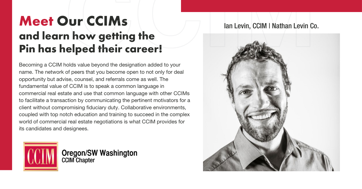 Becoming a CCIM - Oregon SW Washington Chapter