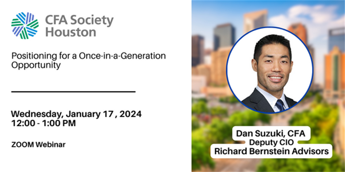 Upcoming Events - CFA Society Houston