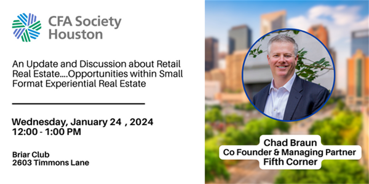 Upcoming Events - CFA Society Houston