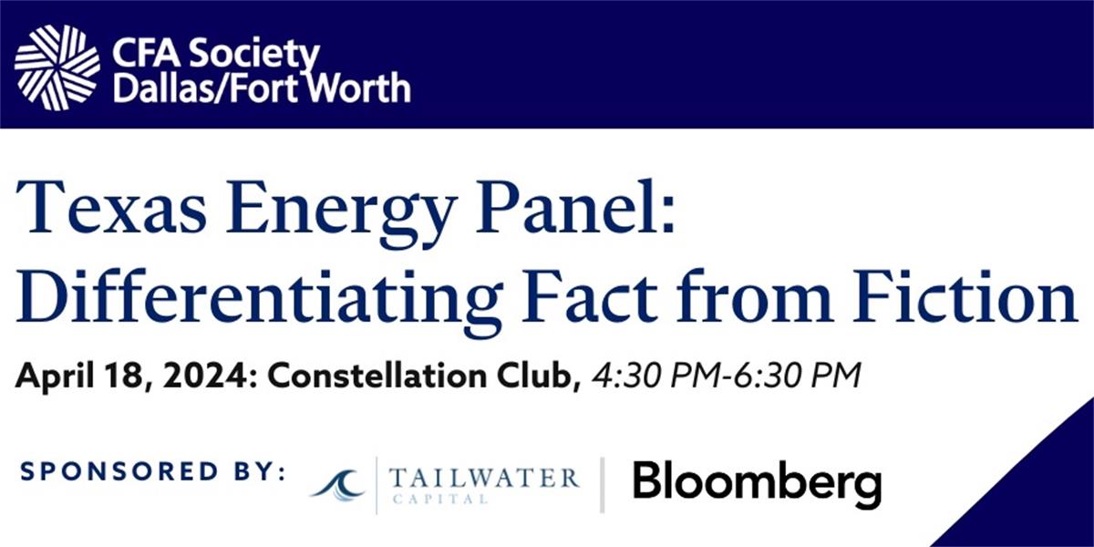 Upcoming Events - CFA Society Dallas Fort Worth