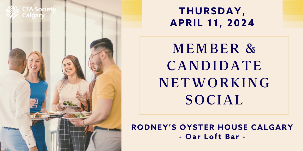 Upcoming Events - CFA Society Calgary