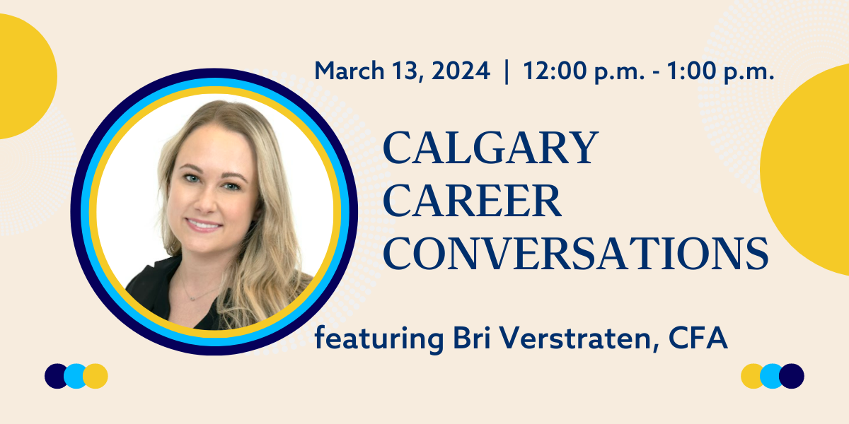 Upcoming Events - CFA Society Calgary