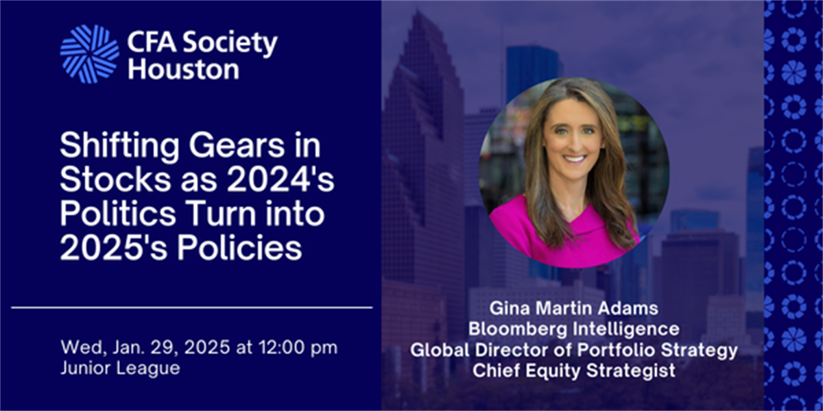 Events Calendar - CFA Society Houston