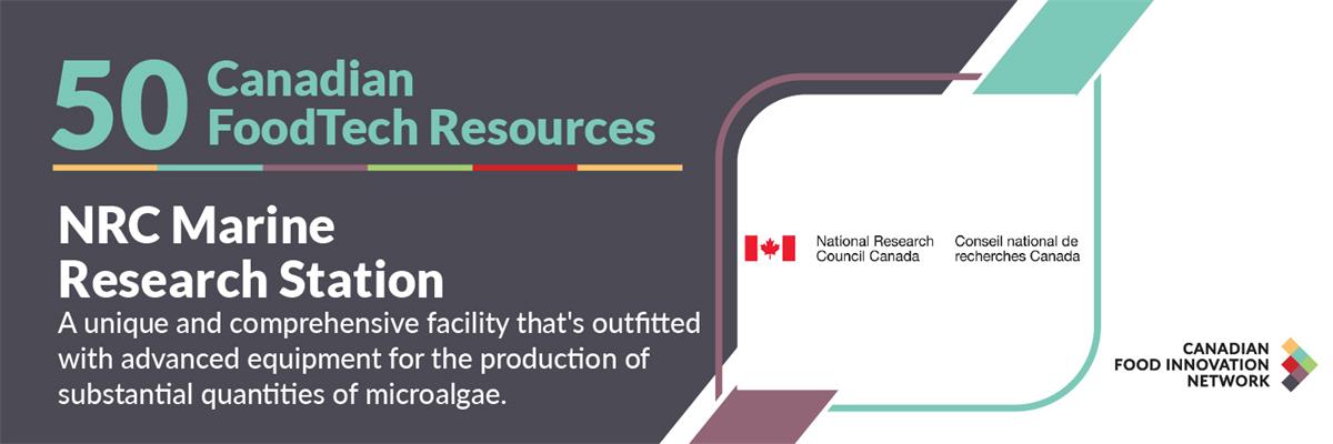 50 Canadian FoodTech Resources - NRC Marine Research Station