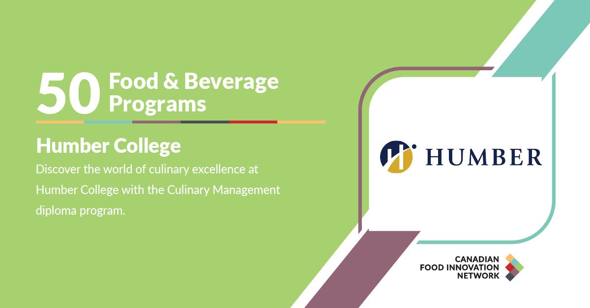 50 Food & Beverage Programs - Humber College
