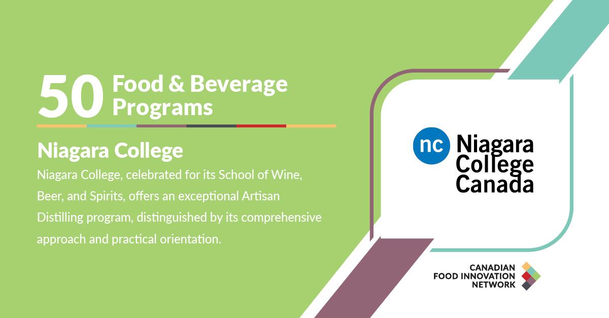 50 Food & Beverage Programs - Niagara College