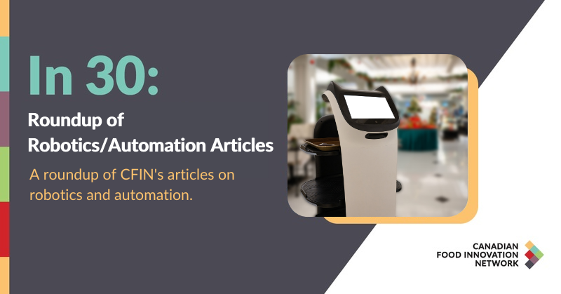 IN 30: Roundup of Robotics and Automation Articles