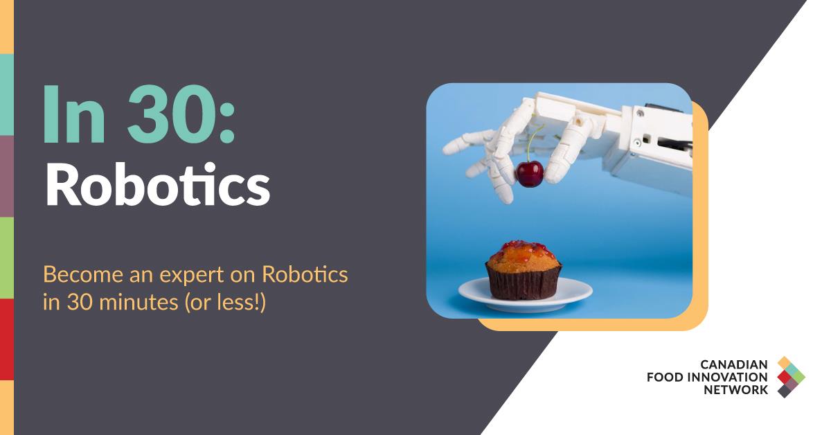 IN 30 – Robotics in the food and beverage industry