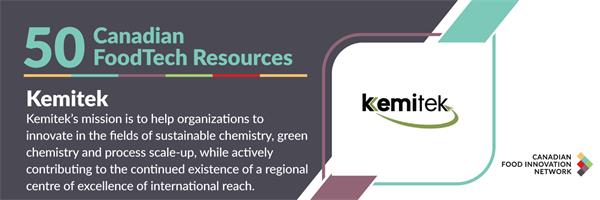50 Canadian FoodTech Resources – Kemitek