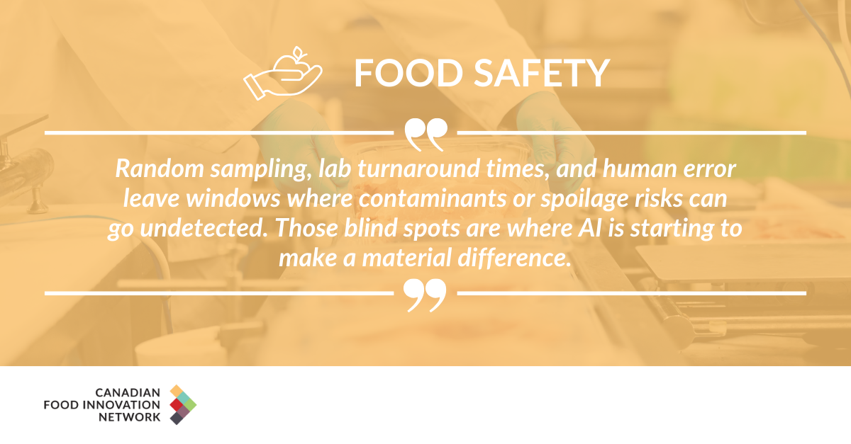 AI Is Reshaping How Canada Monitors Food Safety