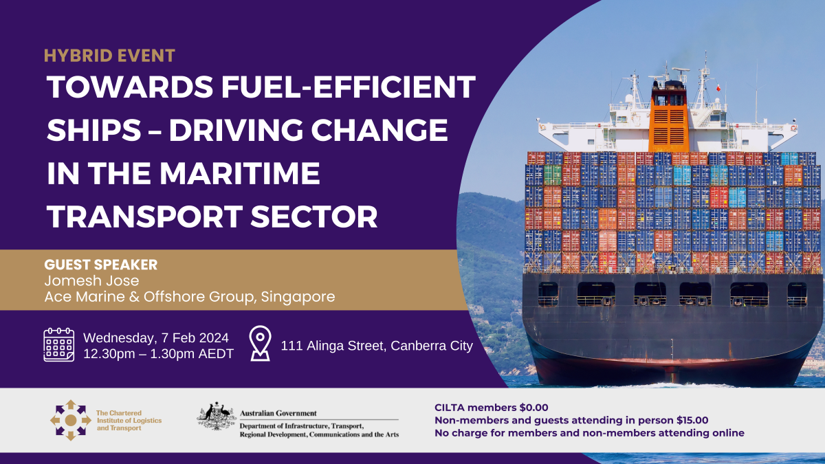 CILTA ACT: Towards fuel-efficient ships -Driving change in the maritime ...