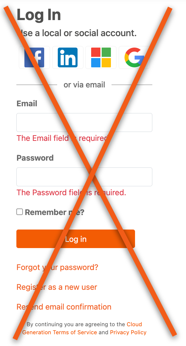 Cloud Generation Basics: Troubleshooting Login Issues