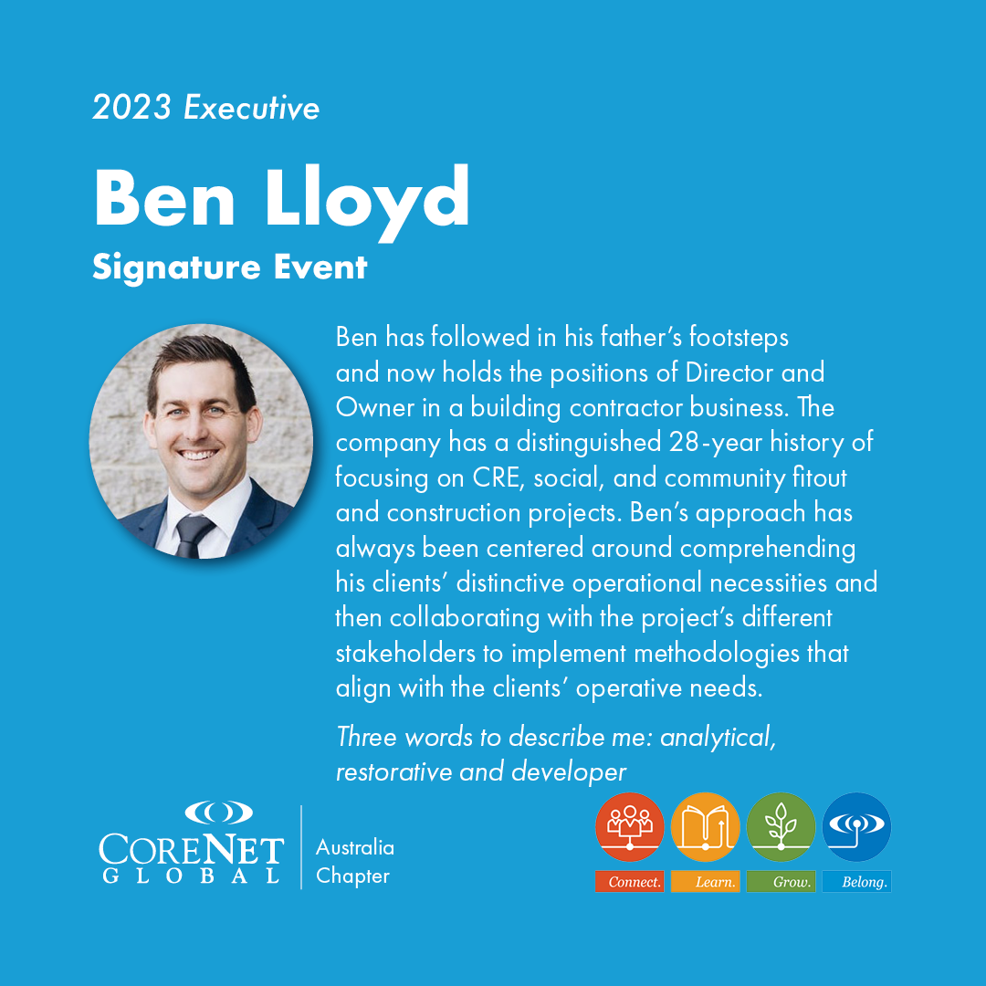 Meet our Executive - Australia Chapter