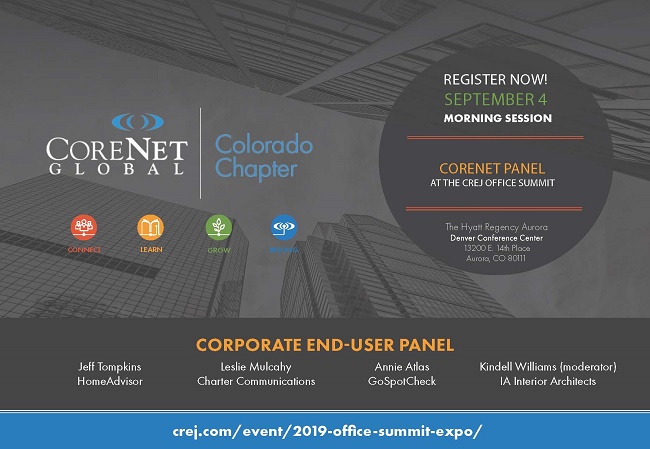 CREJ Office Summit & Expo - CoreNet Global - Colorado Chapter