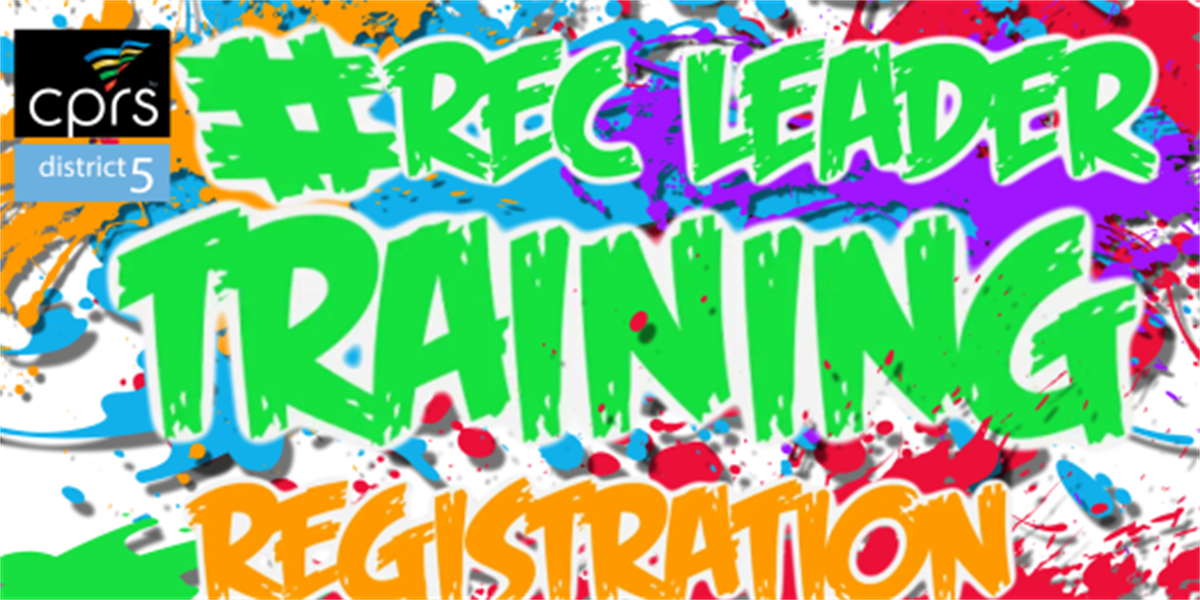 Rec Leader Training - District5