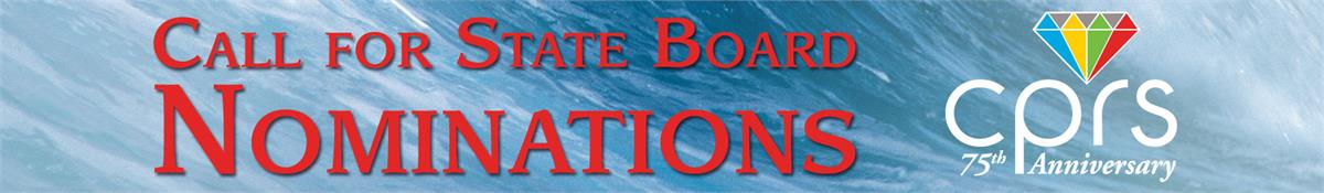 CPRS State Board Call for Nominations! | District 14