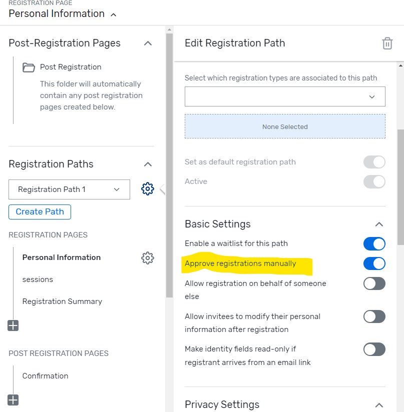 Registrations not getting through Cvent | Open Forum