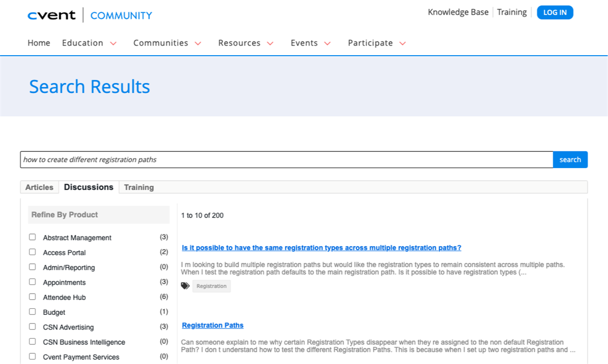 Unlock the Full Potential of Cvent Community Search