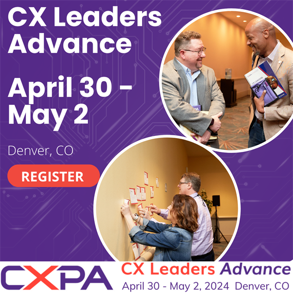 CXPA Need to Know for the Week of April 15