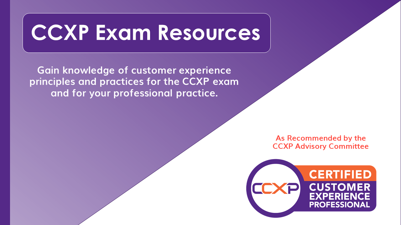Exam Resources - CCXP Certification Exam Resources - CCXP Certification