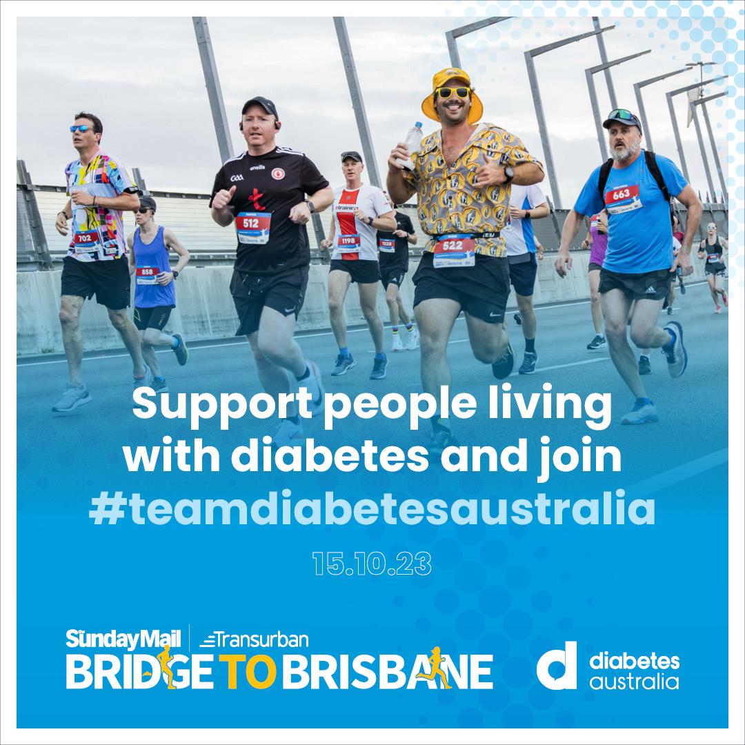 Bridge to Brisbane Fun Run - 15 October 2023. Join Team Diabetes ...