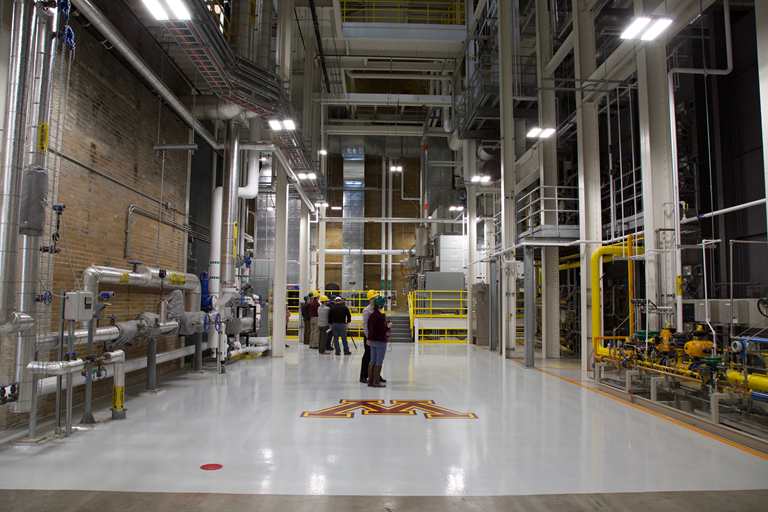 University of Minnesota shows off its new combined heat and power plant