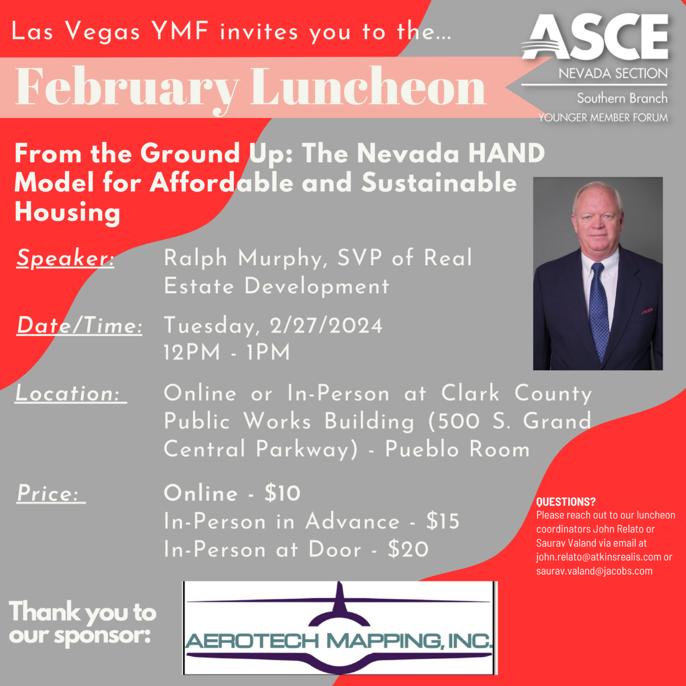 Las Vegas YMF- February Luncheon - American Society of Civil Engineers