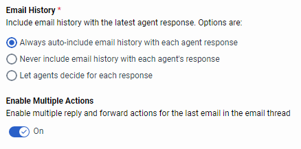 Email History / Enabling Auto-Include | Genesys Cloud - Main