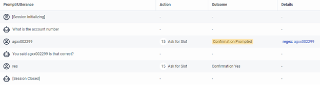 Bot Flow - Slot Type Regex | Genesys Cloud - Main