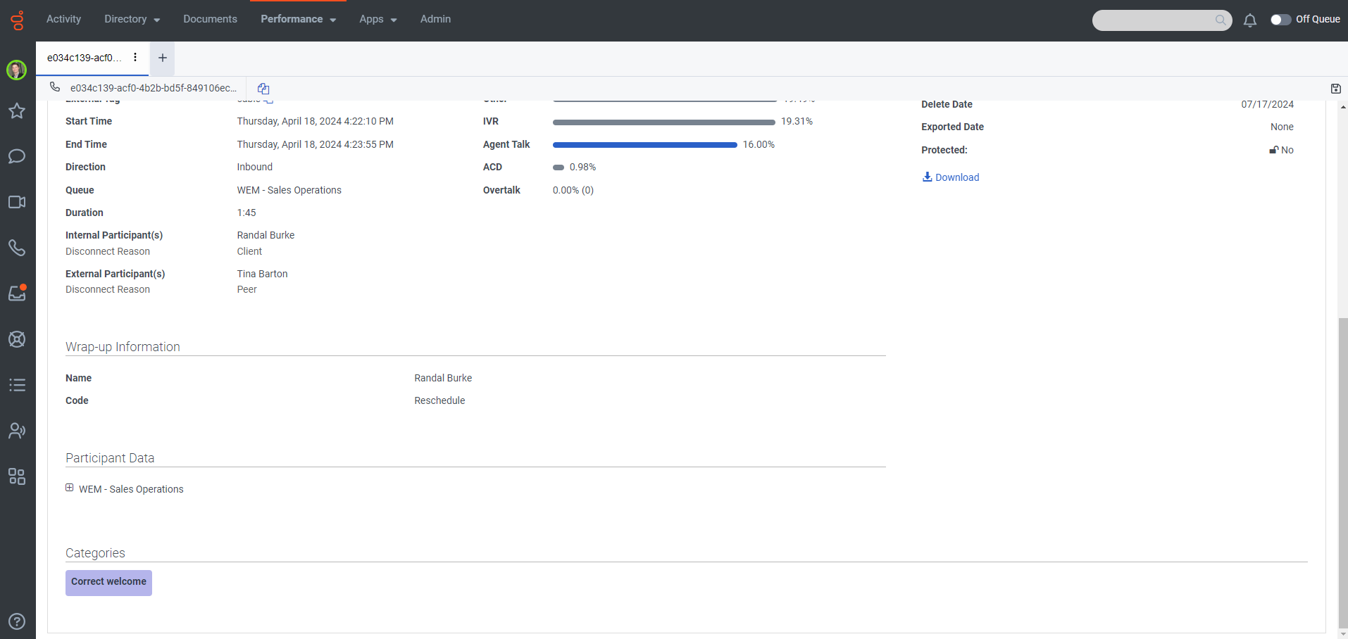 Workforce Engagement Management - Genesys