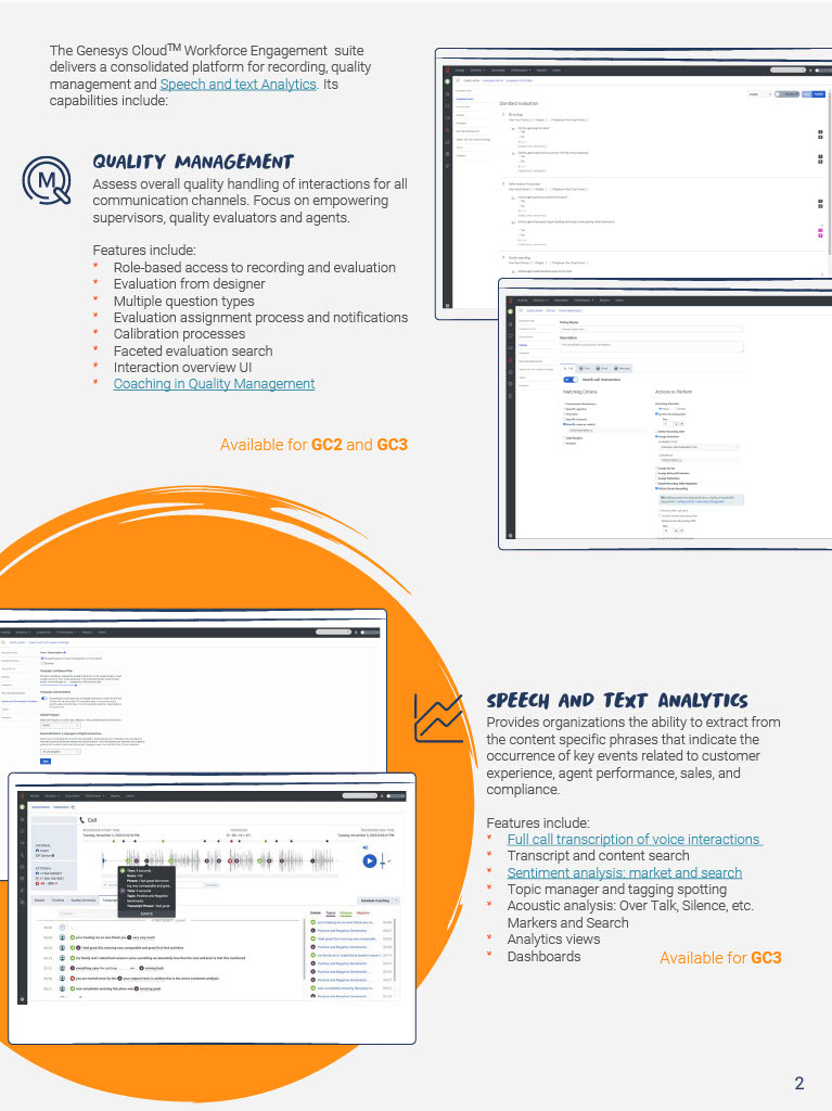 Workforce Engagement Management - Genesys