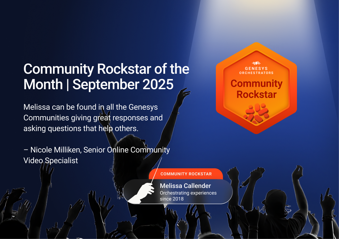 September Rockstar is on the Stage! | Genesys Cloud - UI New Features