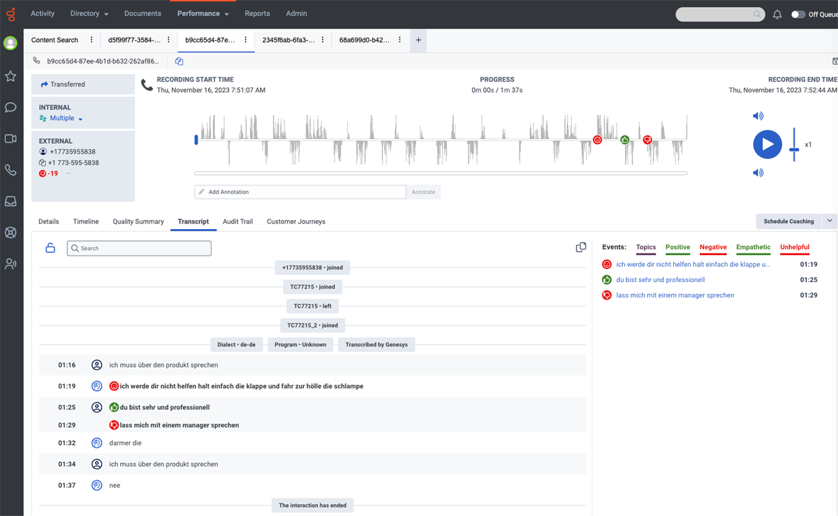 Workforce Engagement Management - Genesys