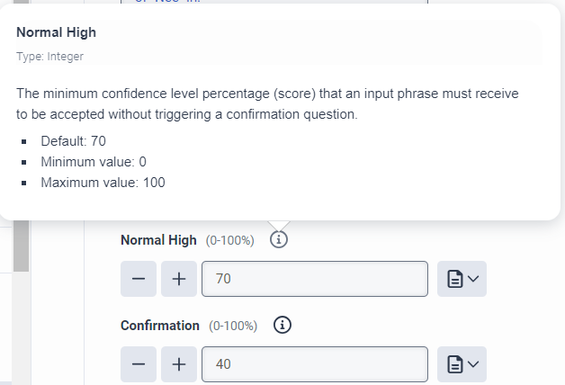 Knowledge Confidence score | Genesys Cloud - Main