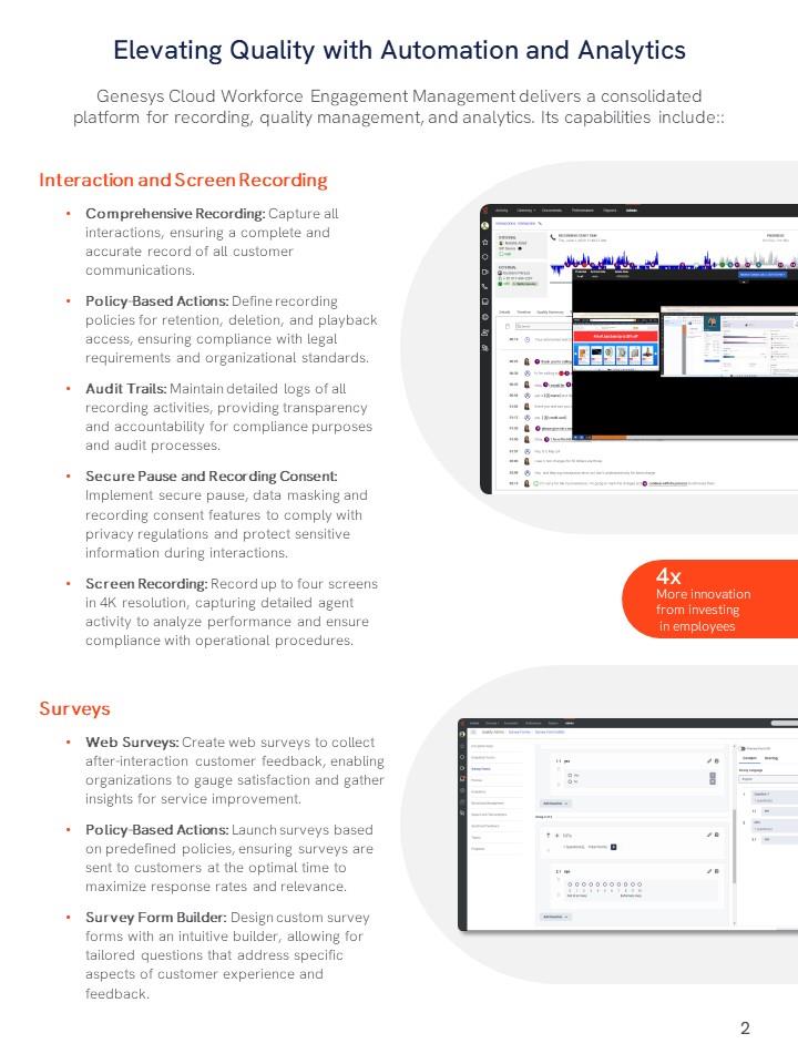 Workforce Engagement Management - Genesys