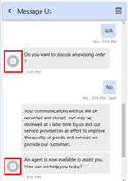How to change the default chatbot ICON in webmessaging | Genesys Cloud ...