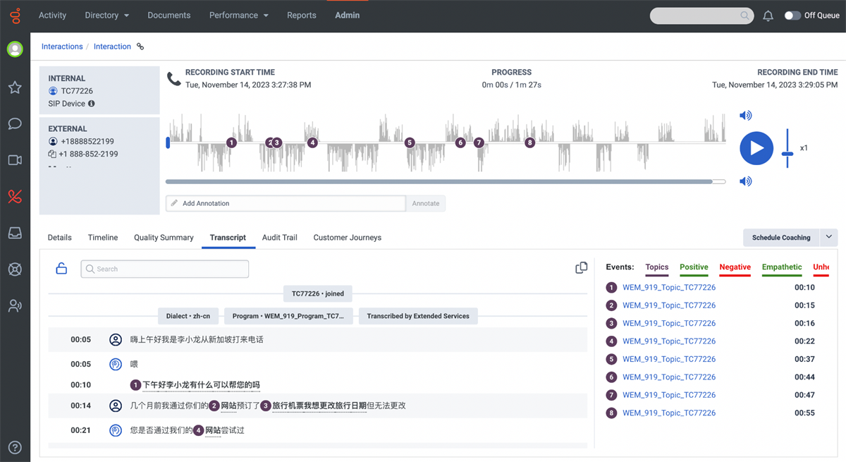 Workforce Engagement Management - Genesys