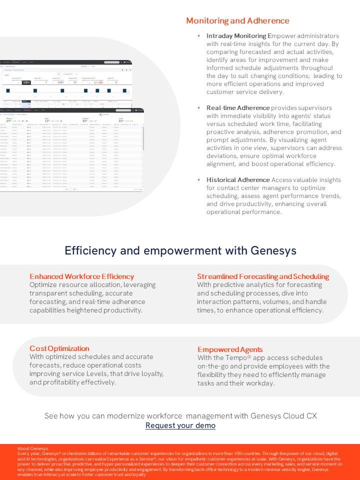 Workforce Engagement Management - Genesys