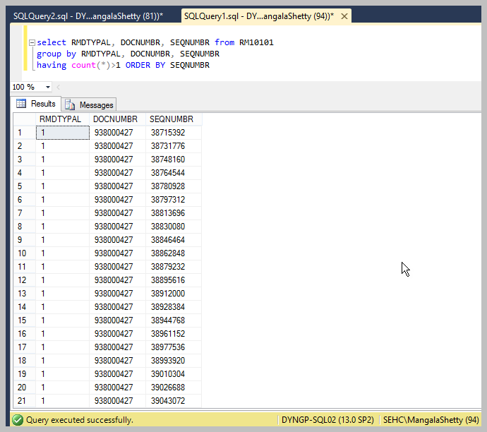 Paid Transaction Removal Error - violation of Primary Key constraint ...