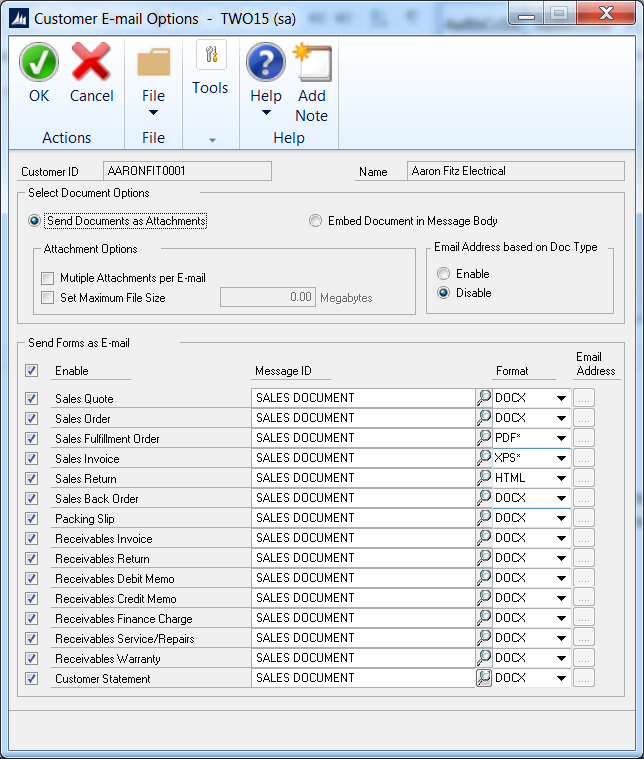 Stop Wasting Time - Utilize E-mail Features in Microsoft Dynamics GP