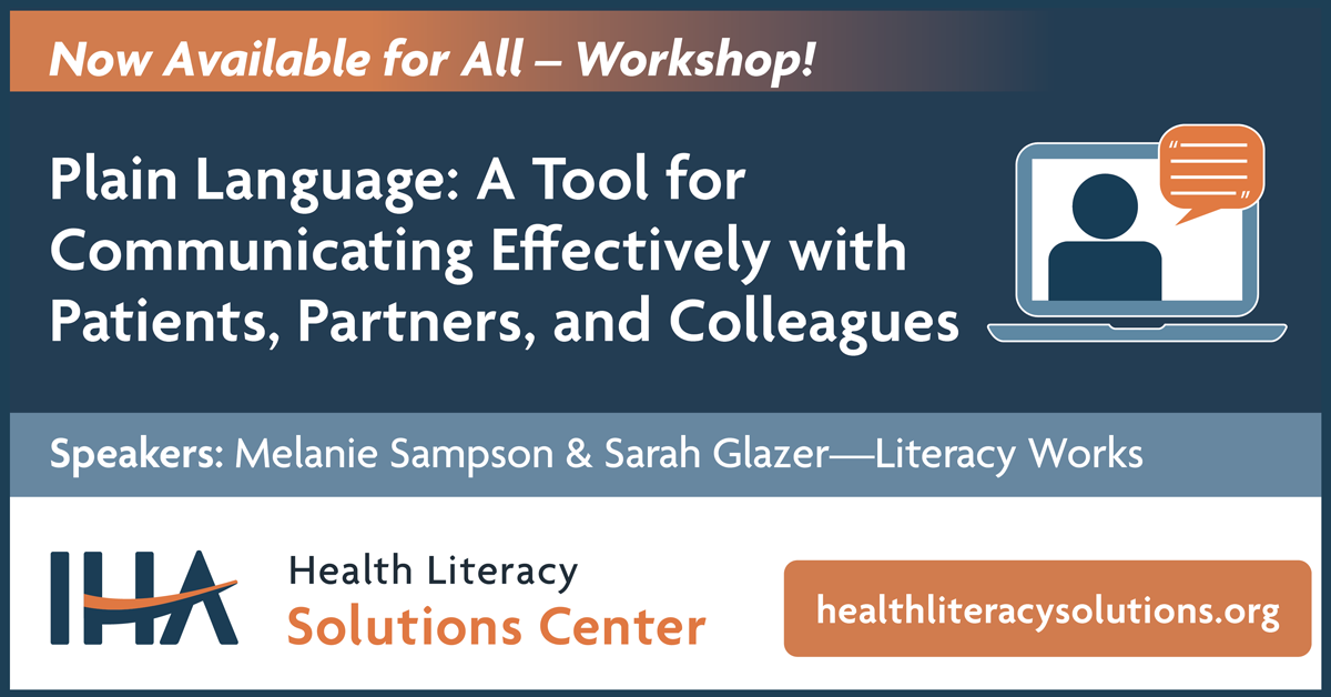 The Health Literacy Solutions Center | Resources for Health Literacy ...