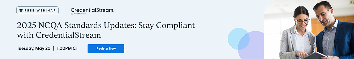 Home - Thrive - HealthStream's Credentialing Community