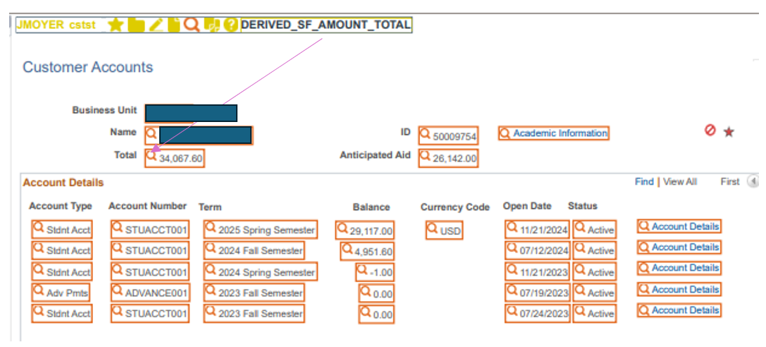 Mapping of peoplesoft payroll pages to database tables | PS Query & SQL