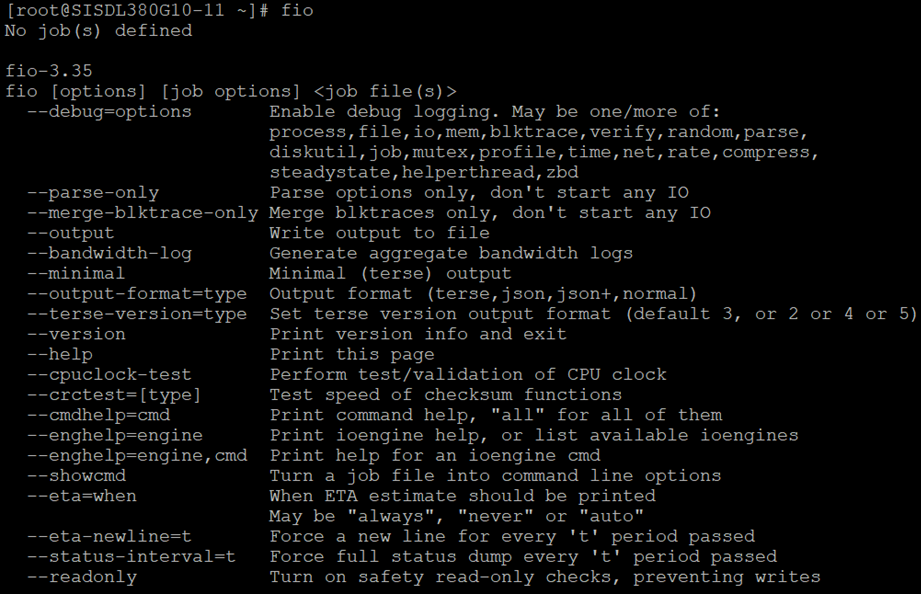 Flexible IO (FIO) installation and execution in Redhat Linux