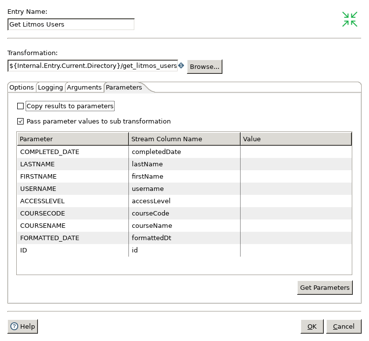 Copy rows to result behavior | Pentaho