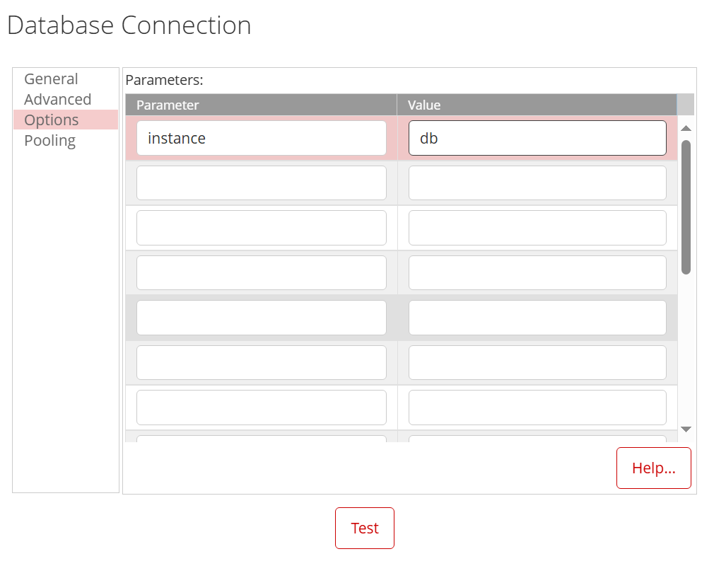 How to add "Instance Name" field when connecting Pentaho BI to MS SQL Server? | Pentaho